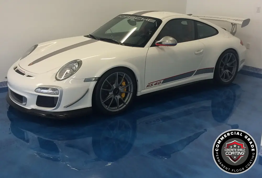 Concrete Shield Coating® I Concrete Floor Coating Metallic Finish