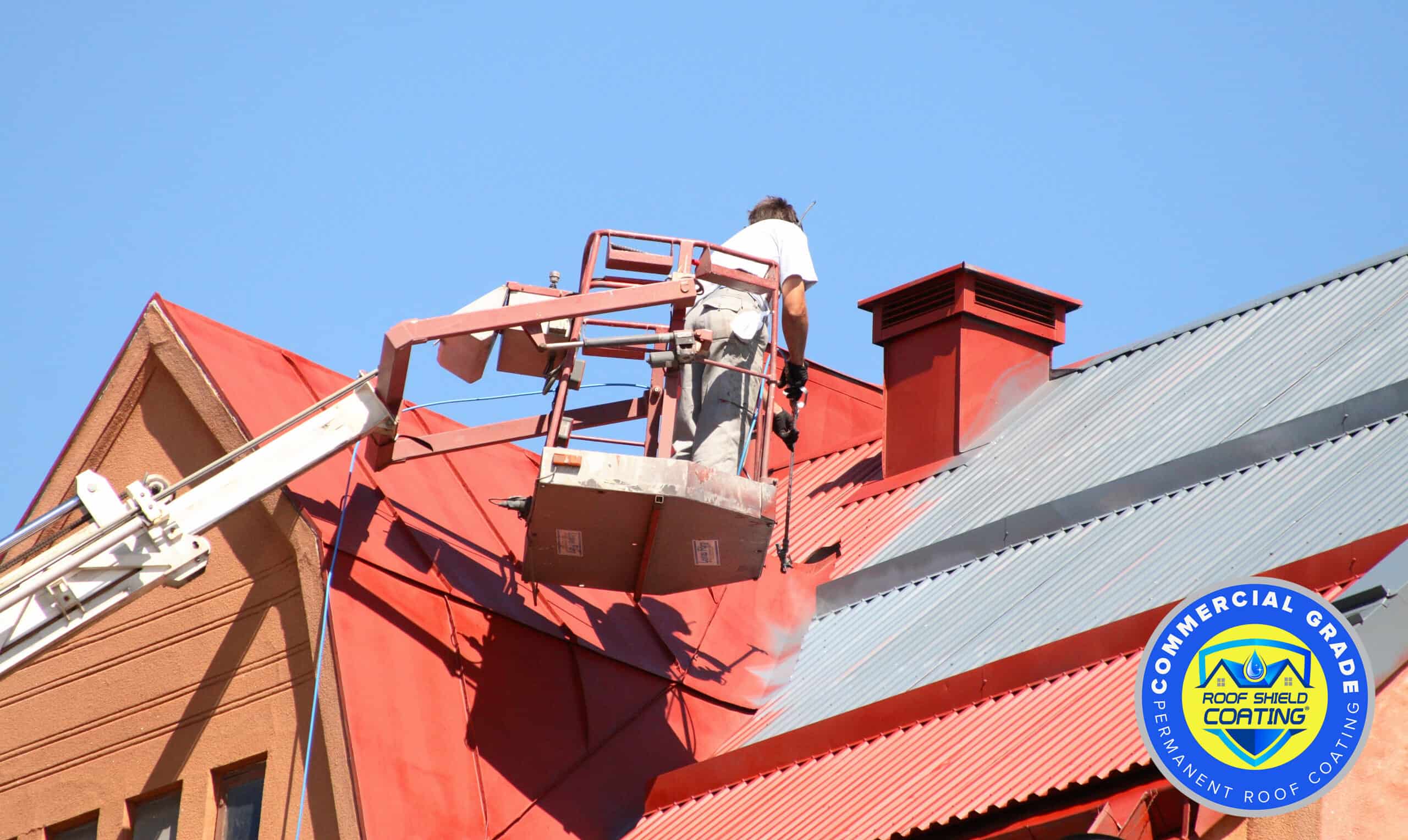 Roof Shield Coating® | Metal, Galvanized, Aluminum, Flat Roofs.