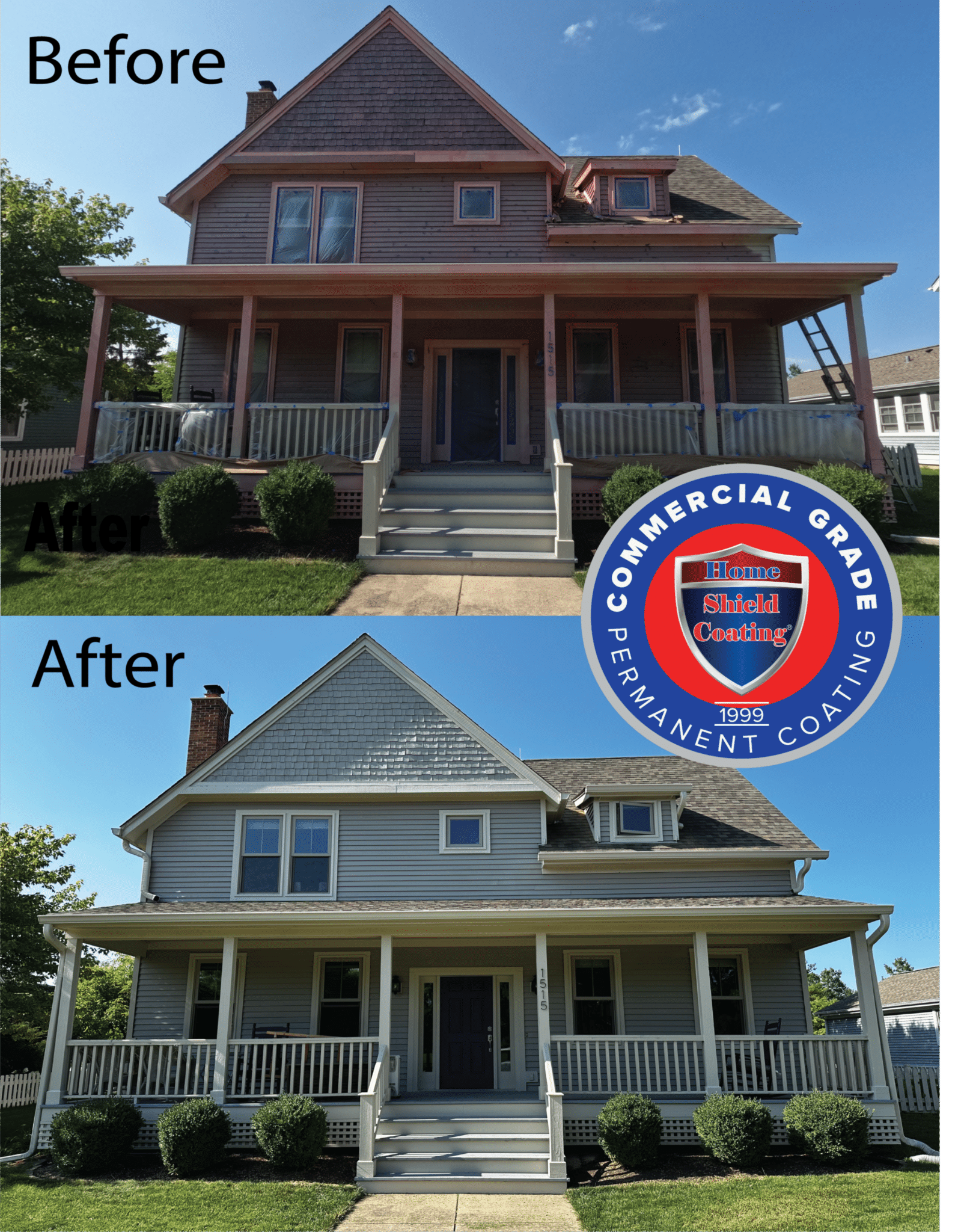 Home Shield Coating® The Premier Permanent Coating Company!